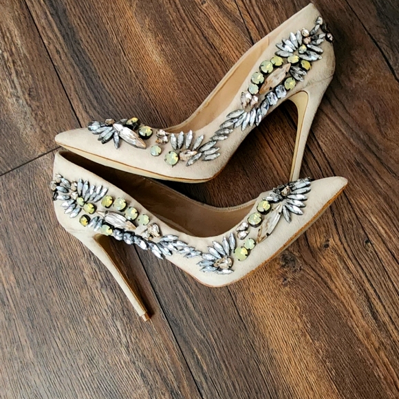 Aldo | Shoes | Aldo Rhinstone Heels | Poshmark